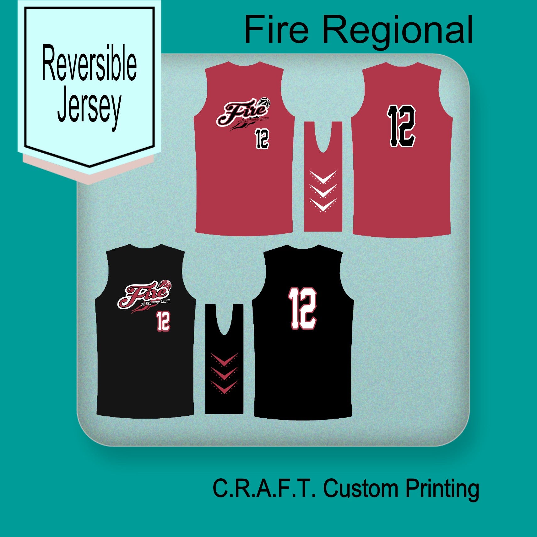 Reversible Jersey | Craft Custom Printing